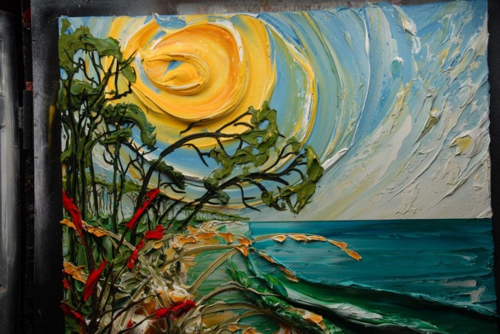 Artistic Sculpting With Paint Art by Justin Gaffrey - The Wondrous