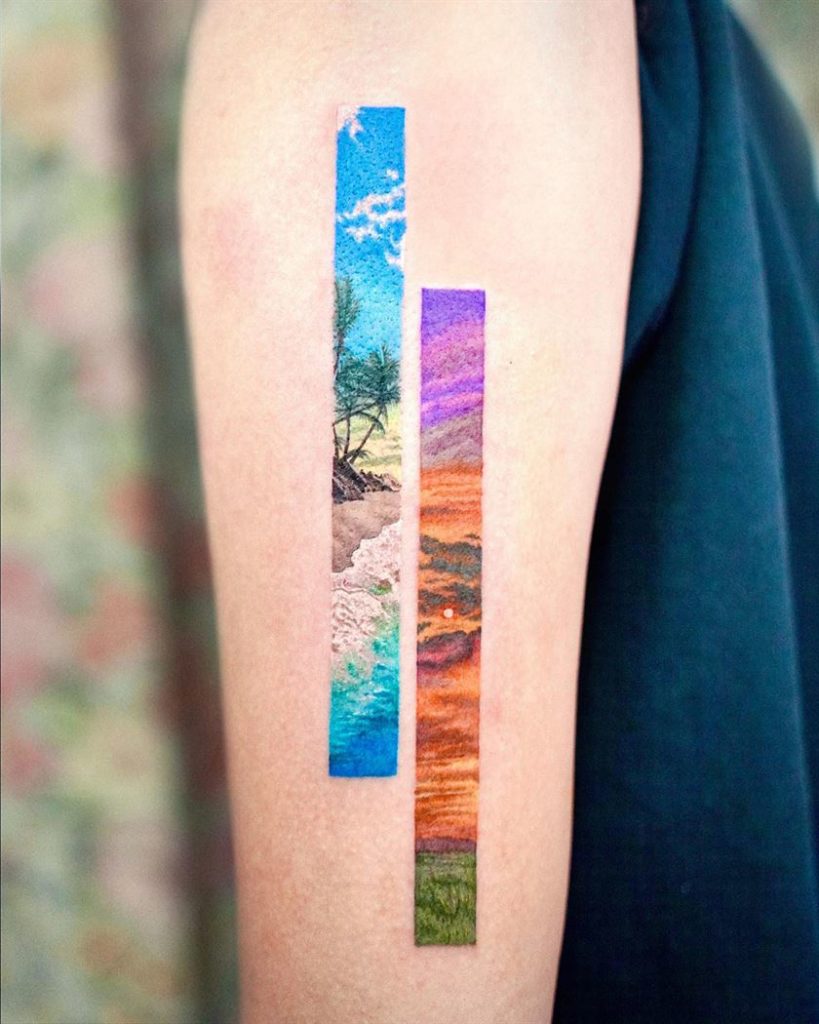 Vertical Tattoos That Illustrate The Beauty Of Asian Culture - The Wondrous